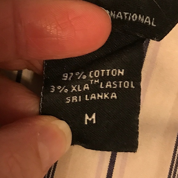 Moda International | Tops | Moda International Button Down Dress Shirt ...